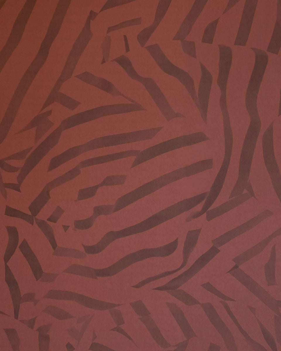 Folded - Raspberry Jam Wallpaper – Flat Vernacular