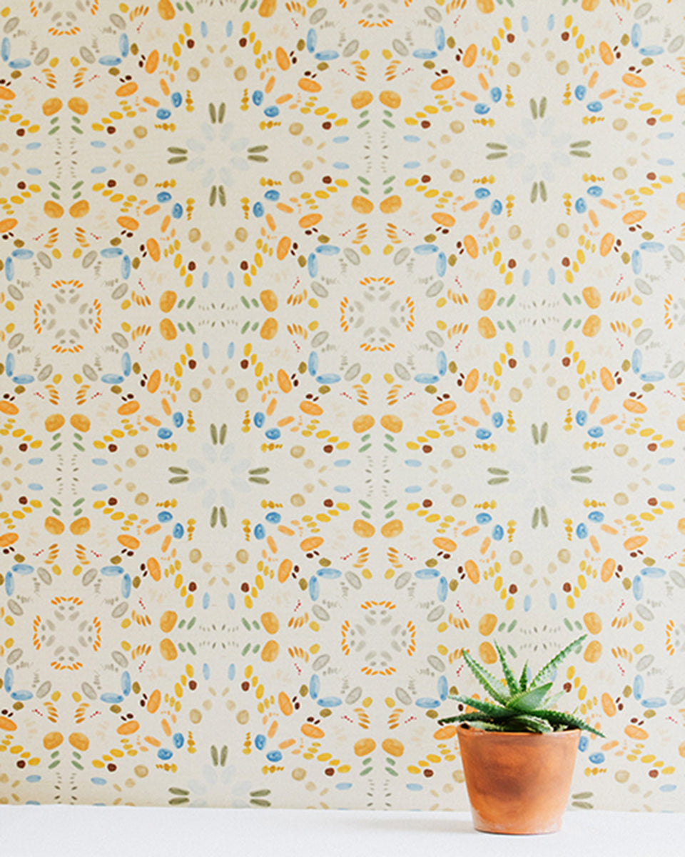 Monarch - Burnt Persimmon Grasscloth – Flat Vernacular